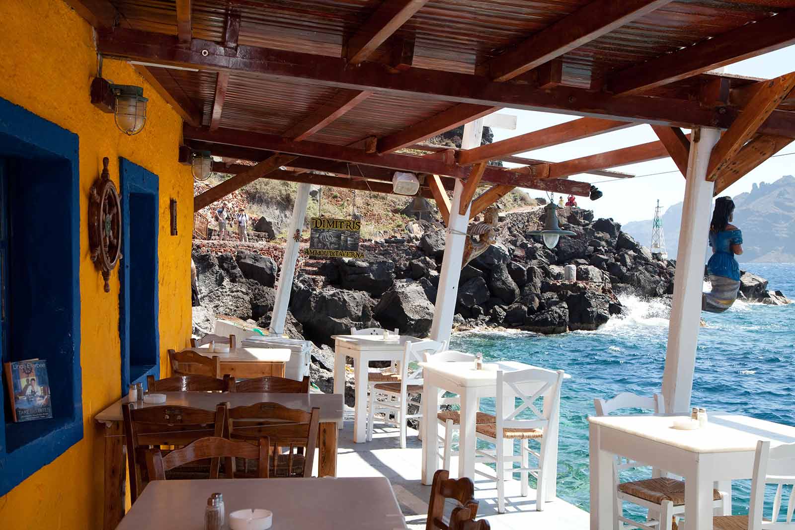 Gallery | Restaurant in Ammoudi Santorini, Oia | Dimitris Taverna