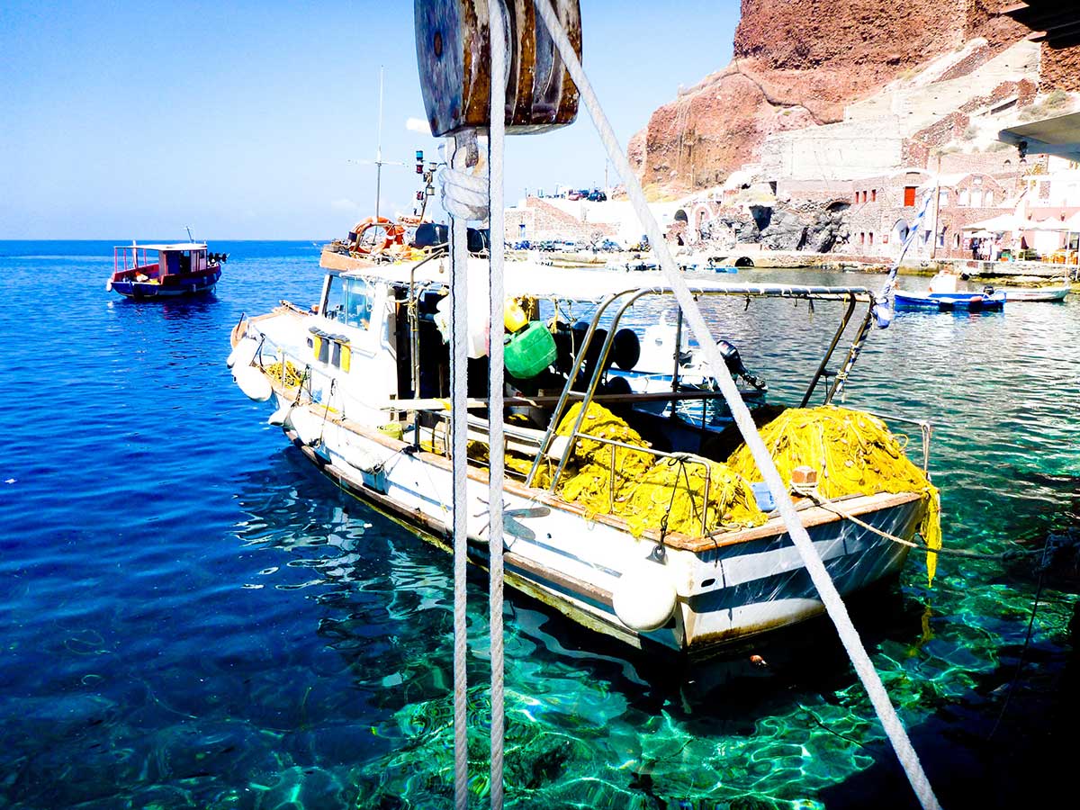 Gallery | Restaurant in Ammoudi Santorini, Oia | Dimitris Taverna